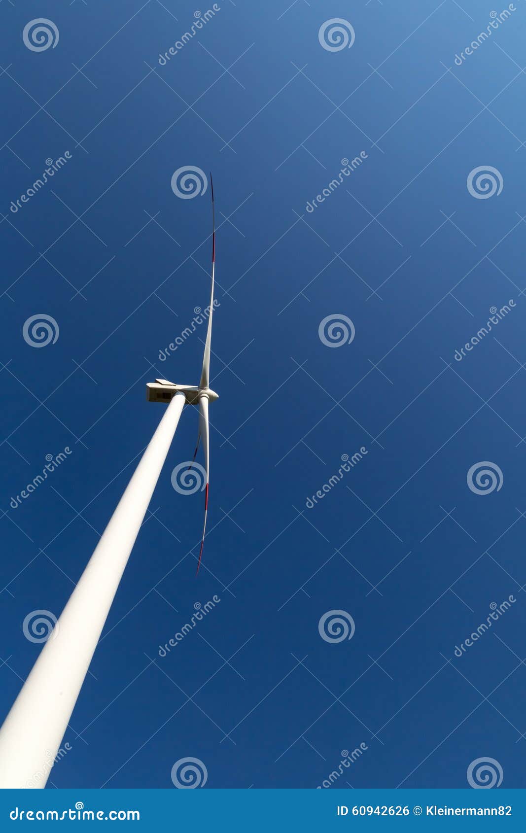 A wind turbine rotate stock photo. Image of resource - 60942626