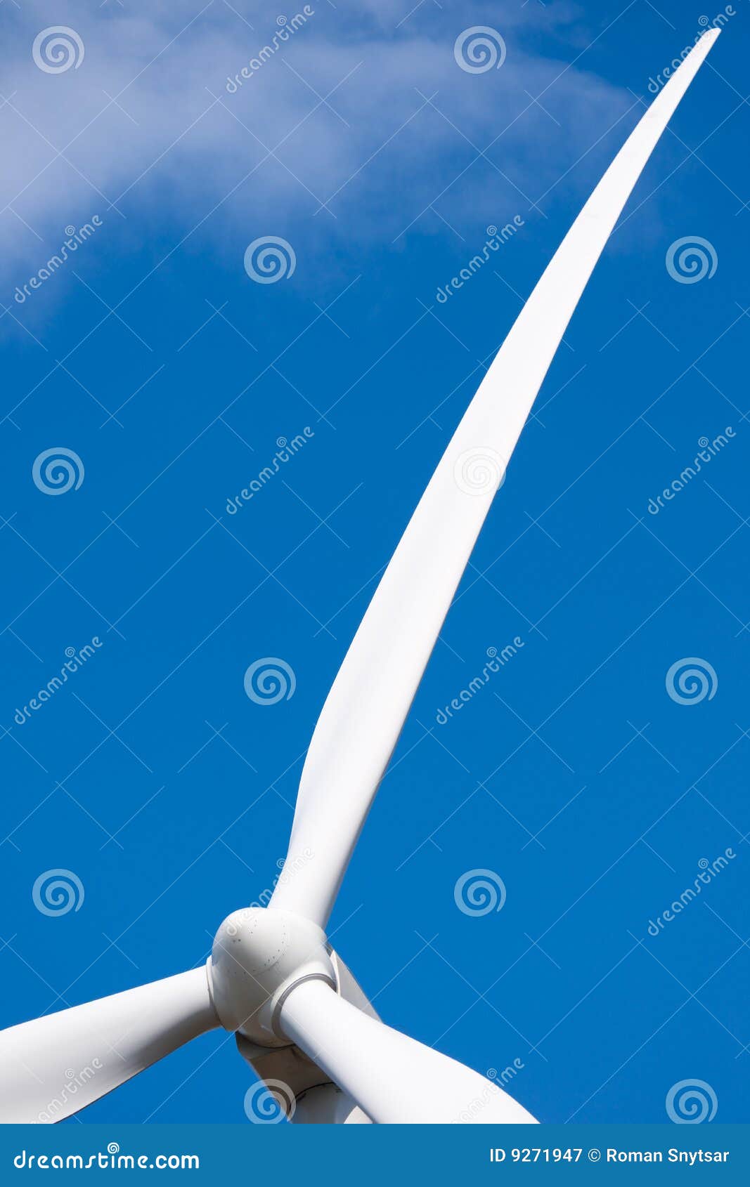 Wind turbine rotor stock image. Image of windmill, power - 9271947