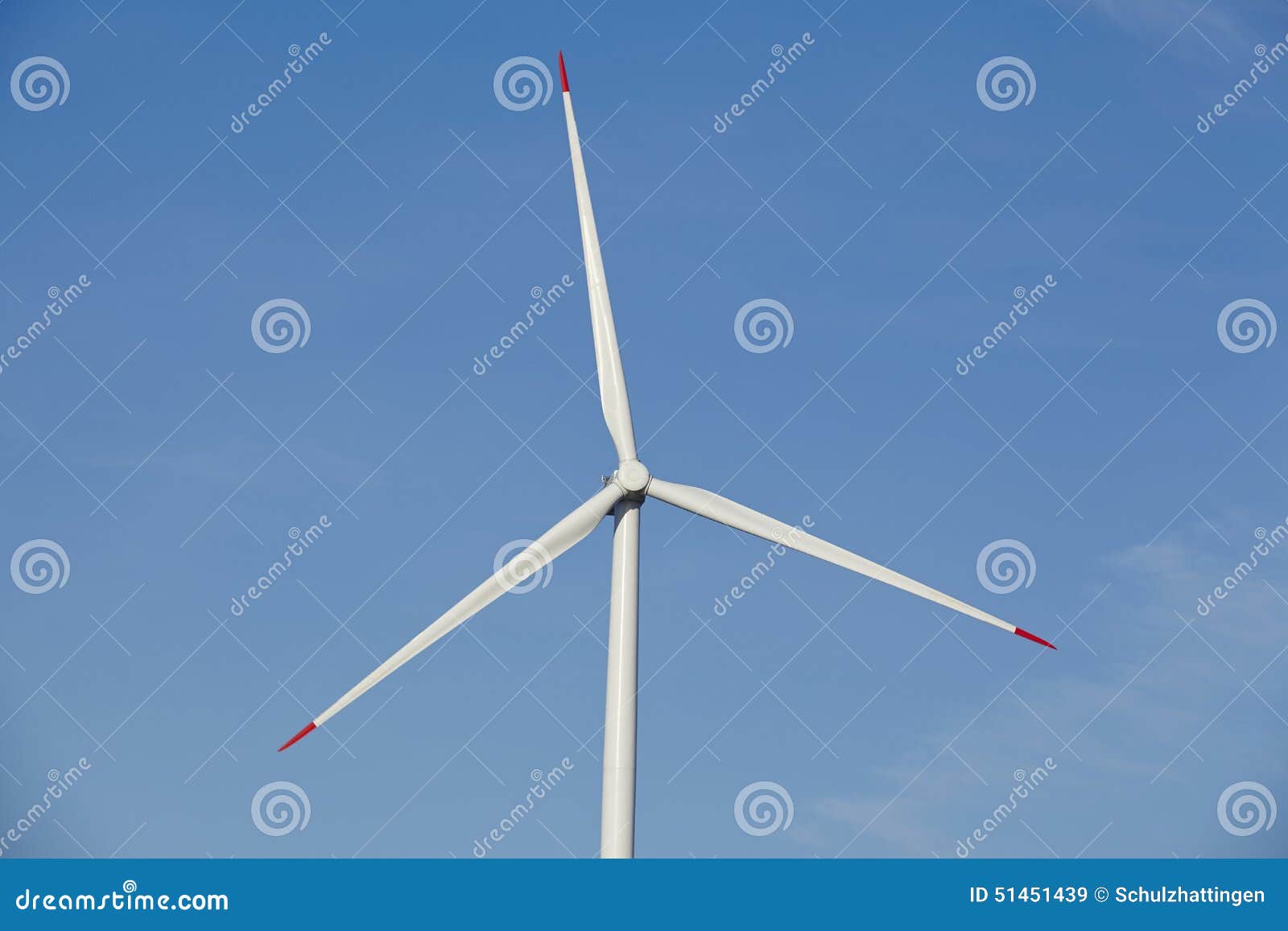 Wind turbine - Rotor stock image. Image of ecological - 51451439