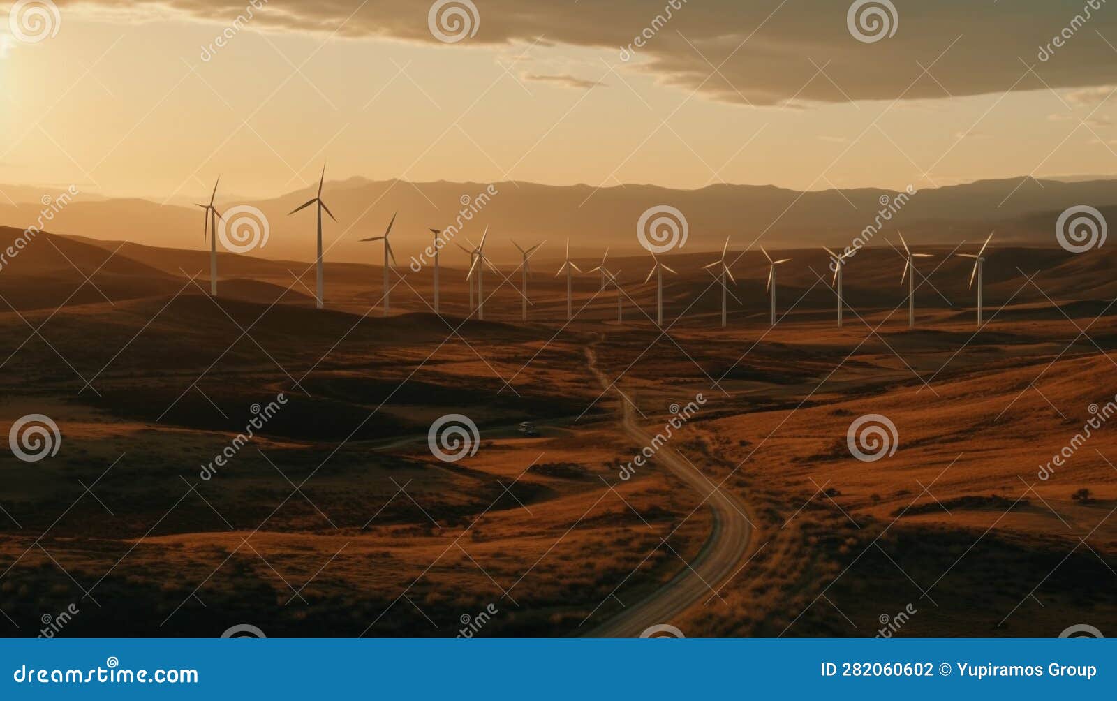 Wind Turbine Turning, Generating Fuel and Power for Sustainable ...