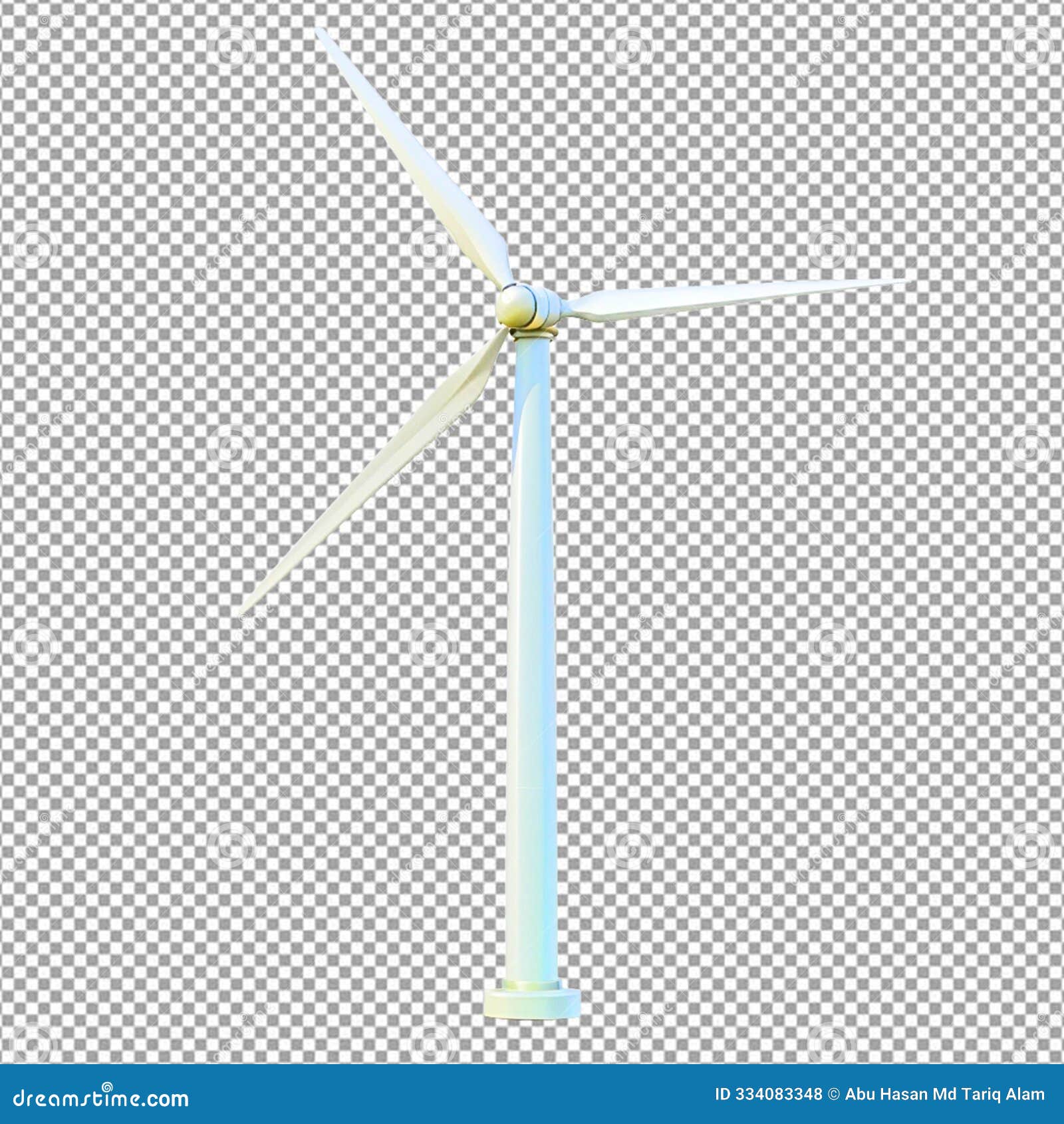An Eco Friendly Wind Turbine Windmill Machine Stock Illustration ...