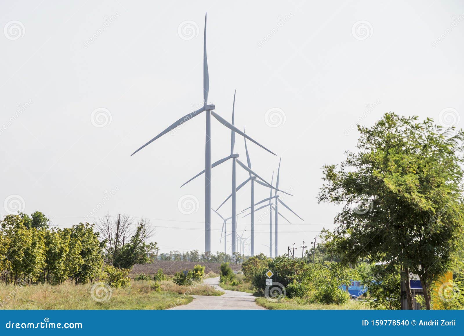 Wind Turbines - Alternative Energy Source. Eco Power, Wind Turbines ...