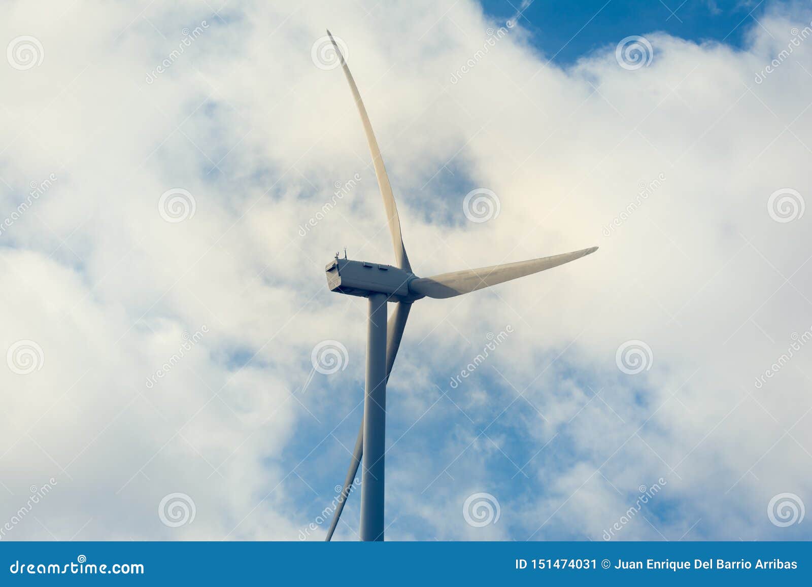 Wind Turbines, Clean and Sustainable Energy Stock Image - Image of ...