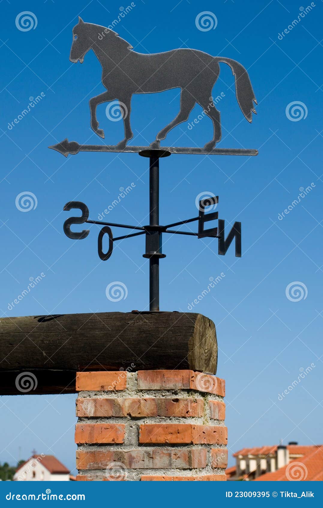 Wind vane stock image. Image of ornament, east, west - 23009395