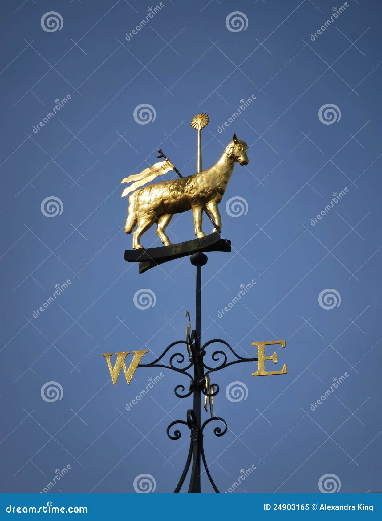 Wind vane stock image. Image of direction, weather, vane - 24903165