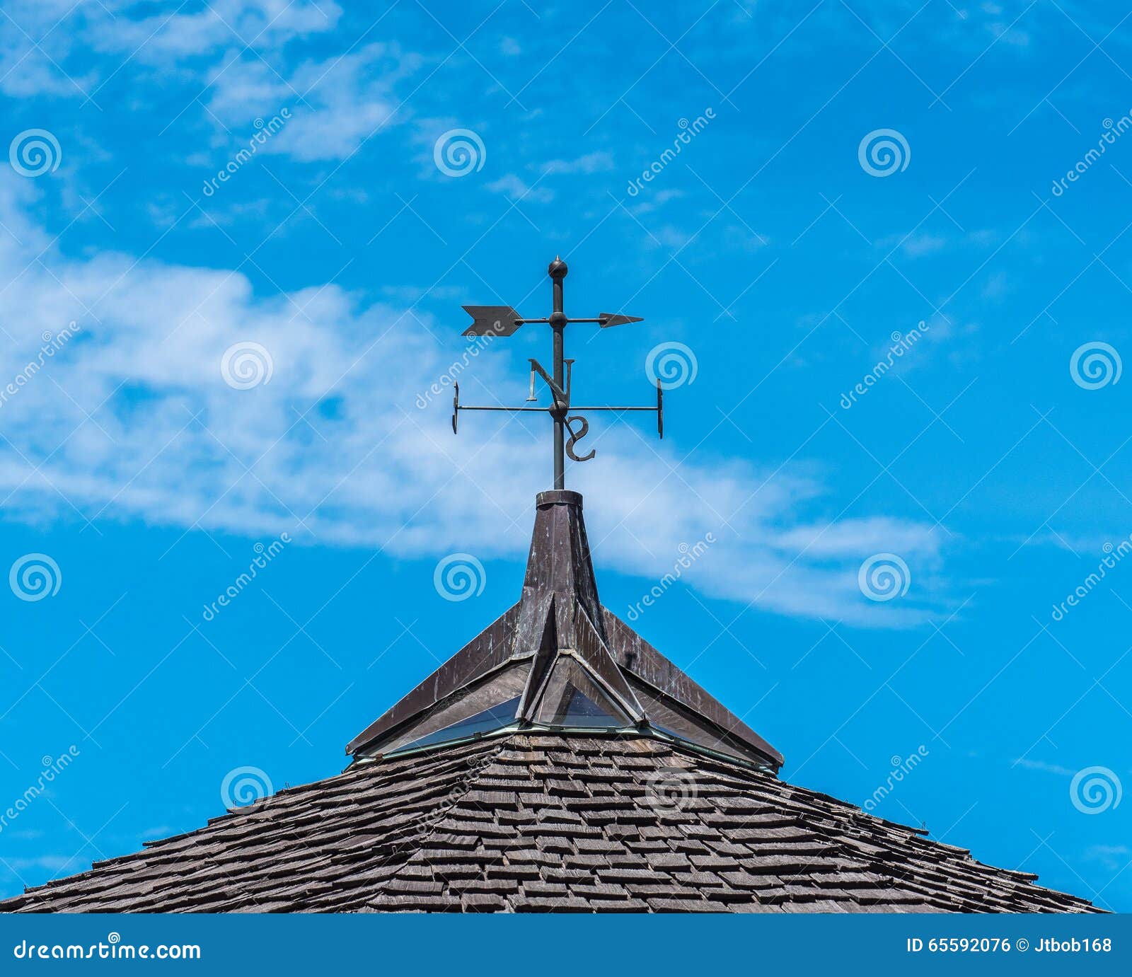 Wind Vane stock photo. Image of meteorology, breeze, measurement - 65592076