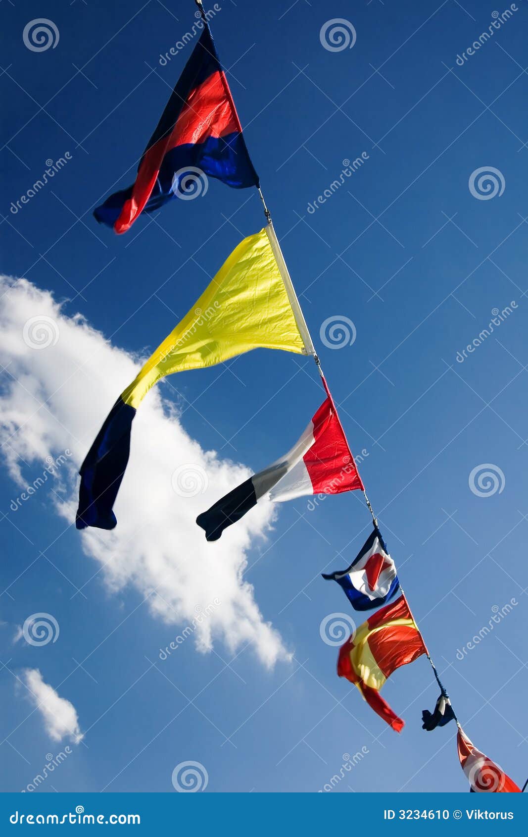 The Wind of Wander stock photo. Image of ship, banner - 3234610