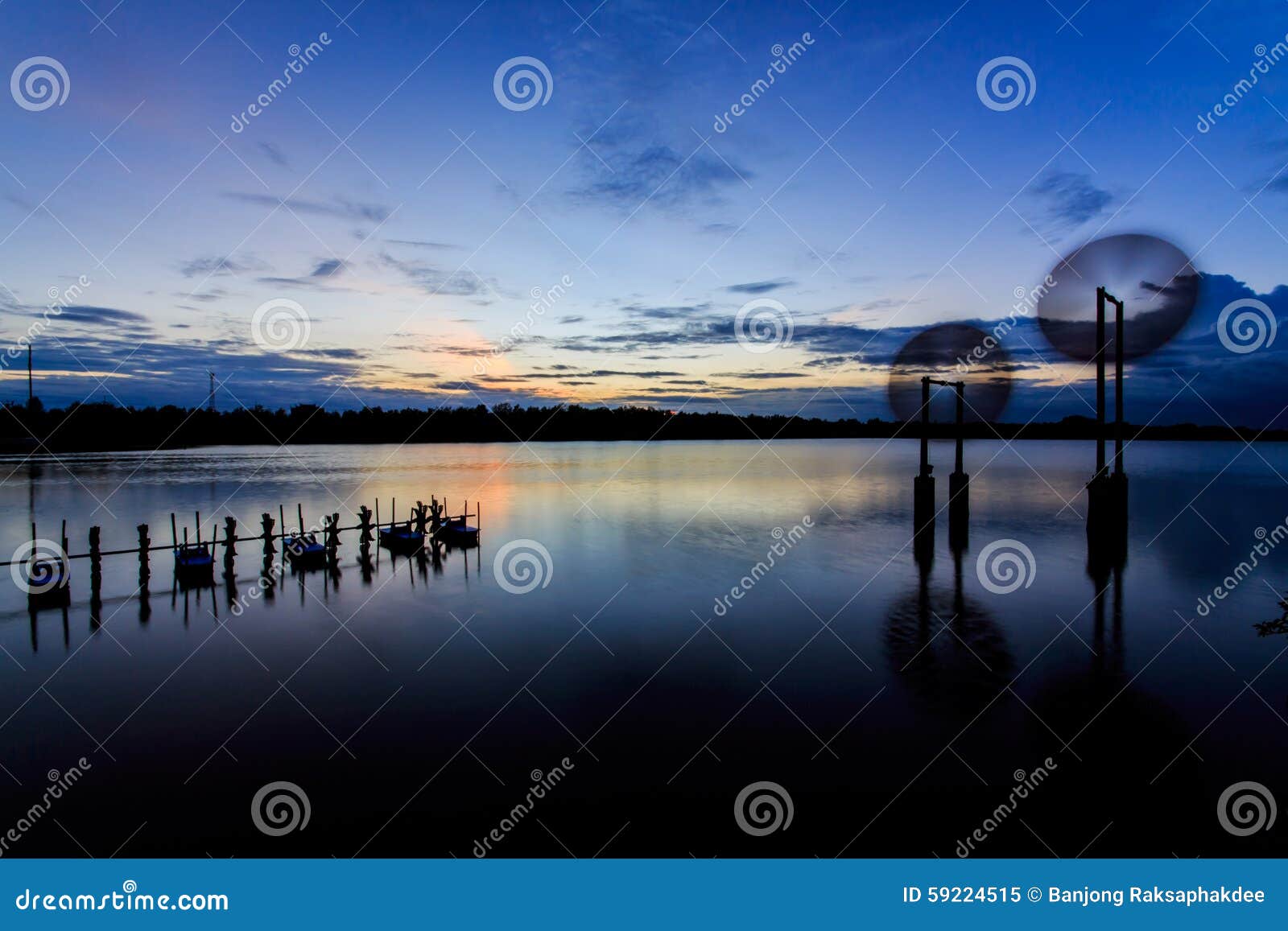 Wind and water stock image. Image of turbine, cloud, water - 59224515