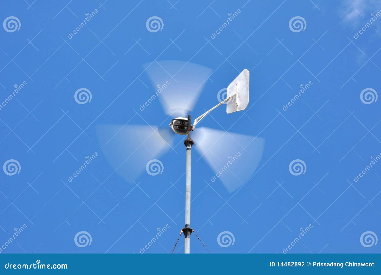 Wind wheel stock photo. Image of turbine, blur, technology - 14482892