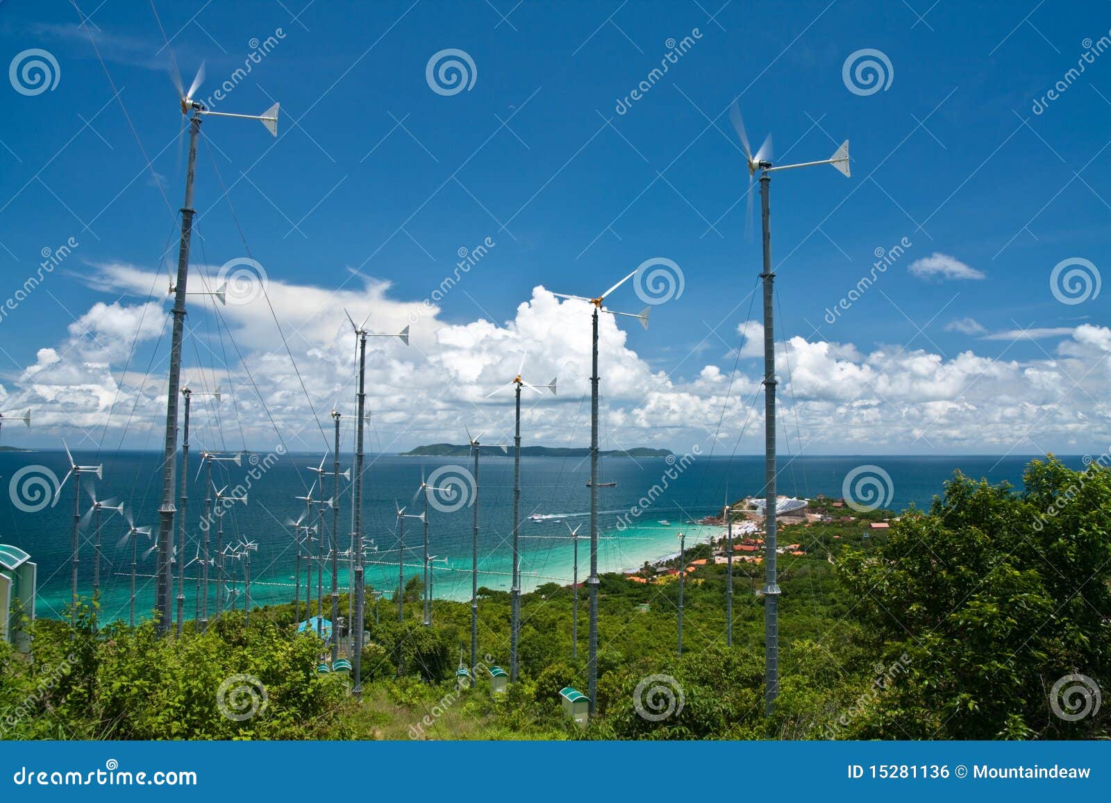 Wind wheel stock photo. Image of summer, life, landscape - 15281136