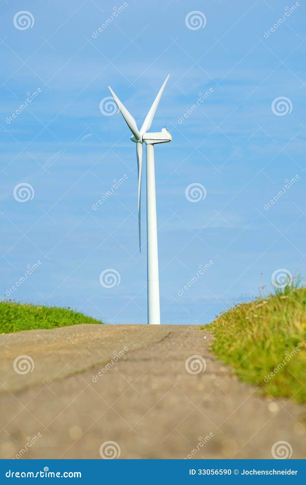 Wind wheel stock photo. Image of meadow, agriculture - 33056590