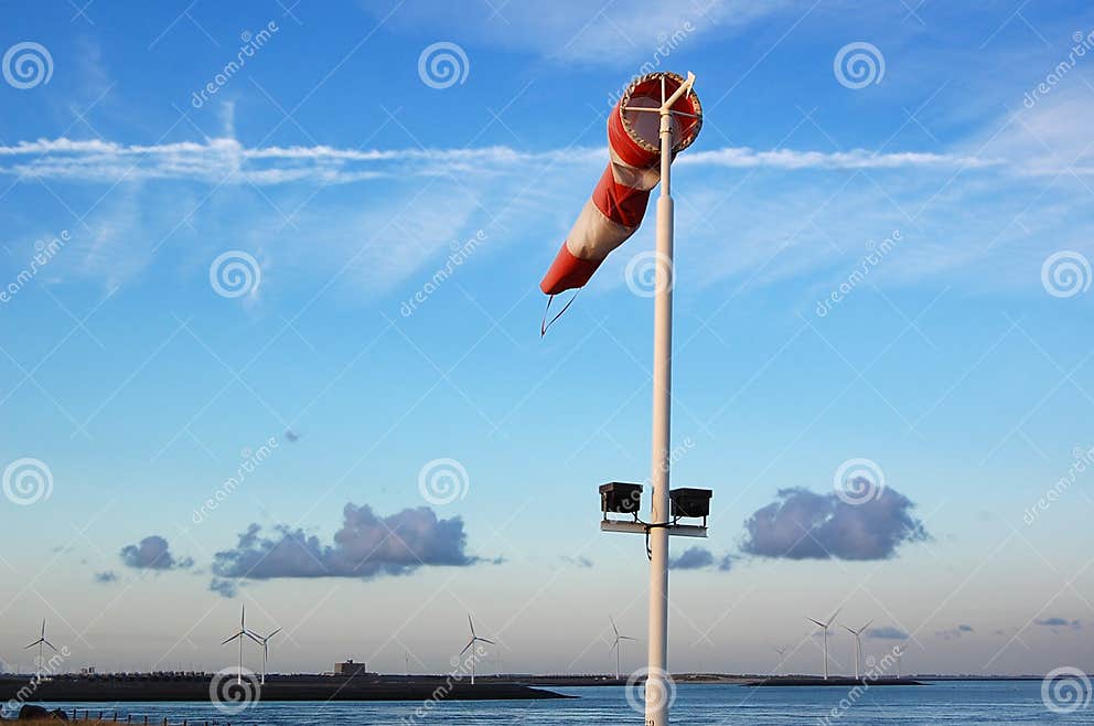 Windbag stock image. Image of rest, caution, signal, cloud - 13395725