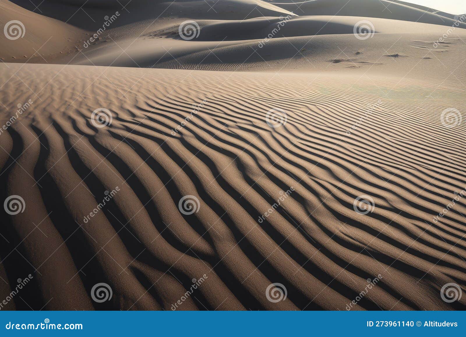 Windblown Sand Dunes Create Unique Patterns And Designs In The Desert ...