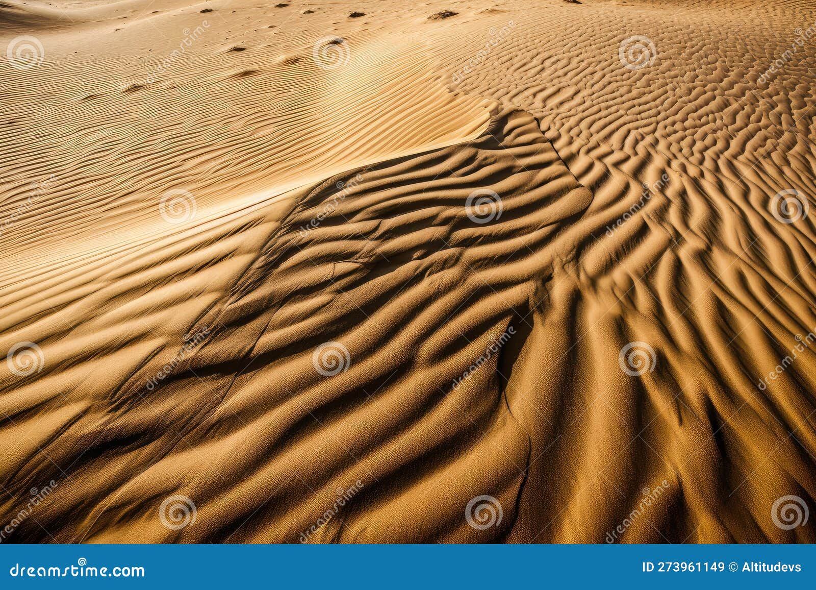 Windblown Sand Dunes Create Unique Patterns And Designs In The Desert ...