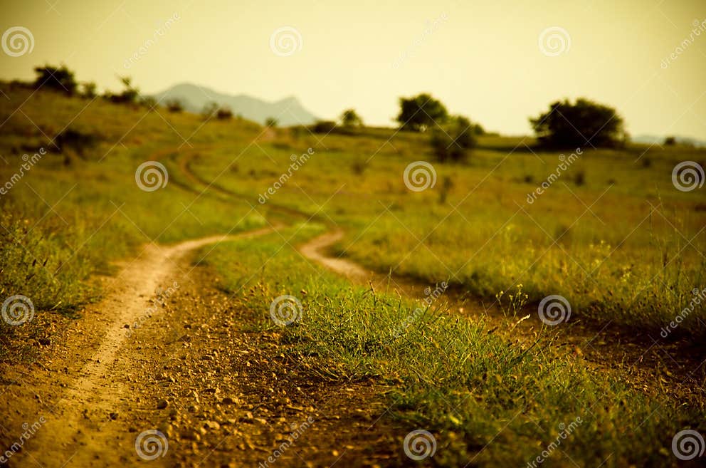 Winded road stock photo. Image of road, winded, dirt - 42362502