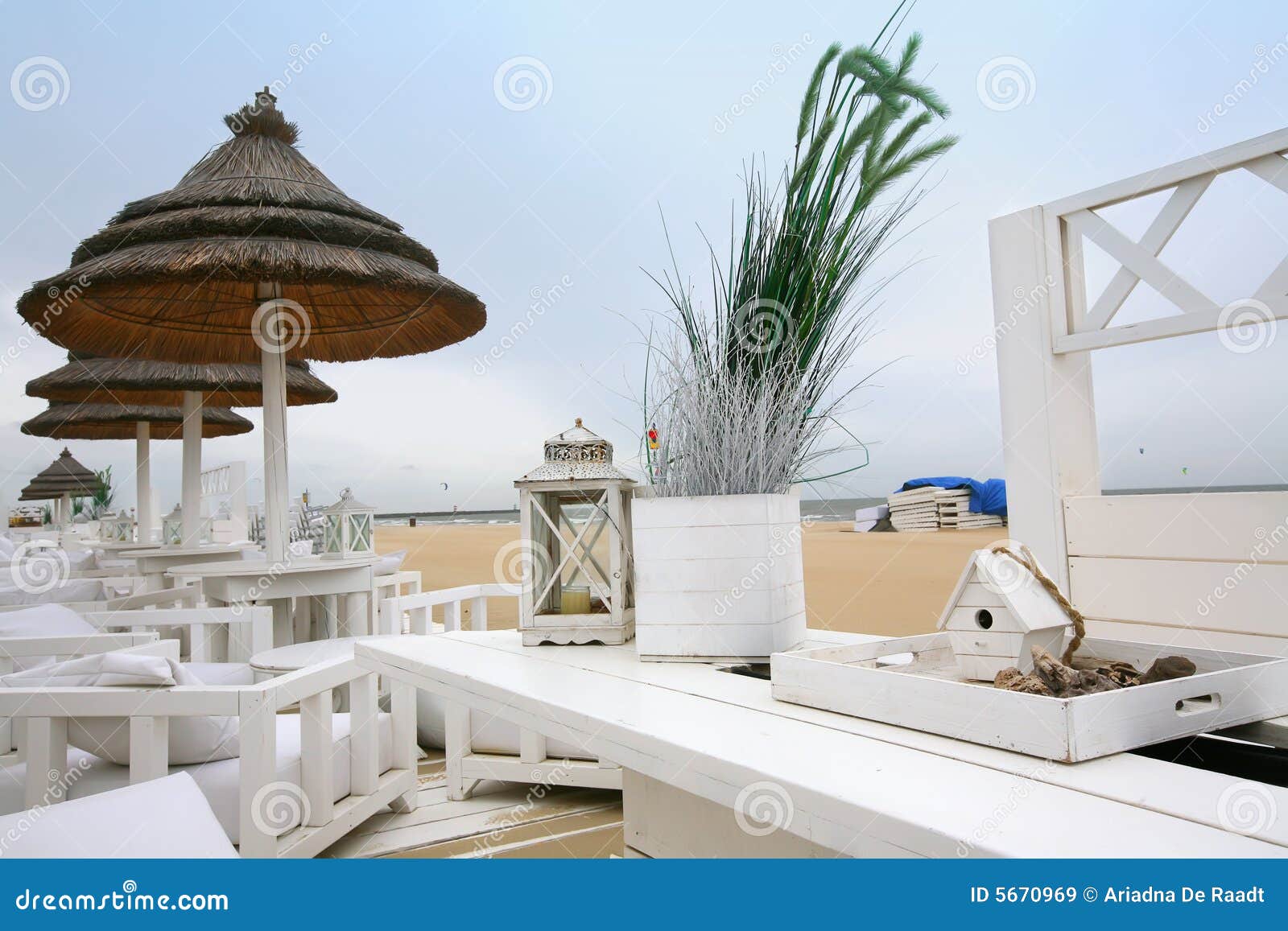 Winderig strand stock afbeelding. Image of chaos, strand - 5670969