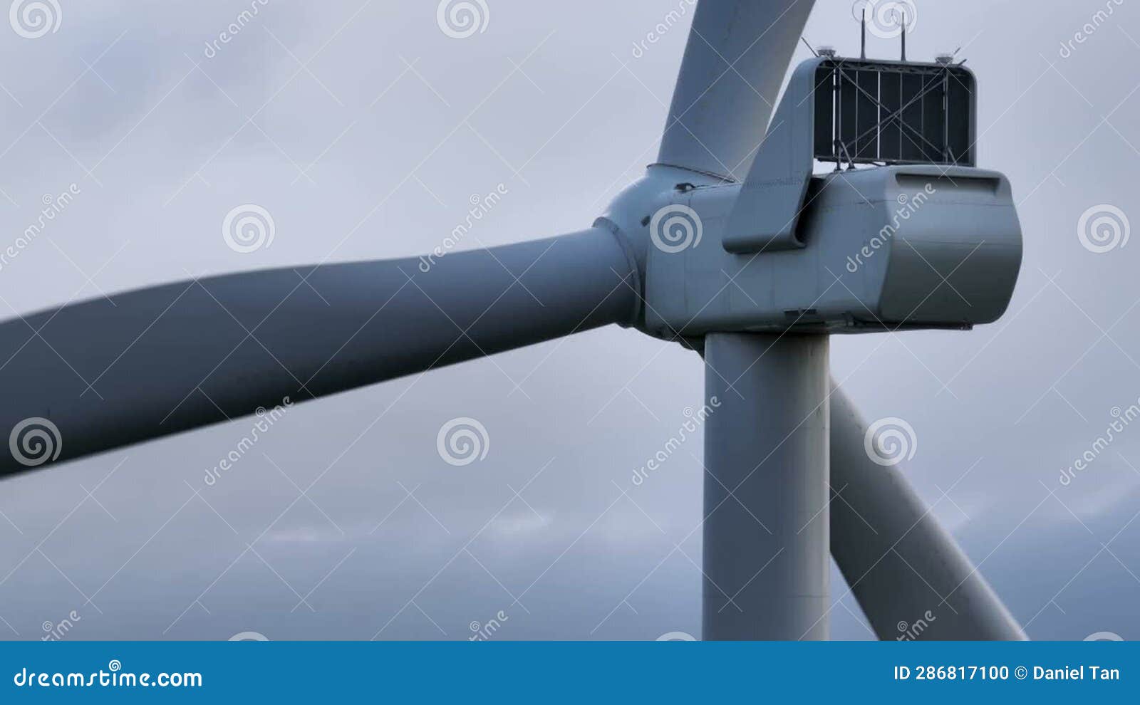 Windfarm Turbines Rotating in the Wind Stock Footage - Video of ...