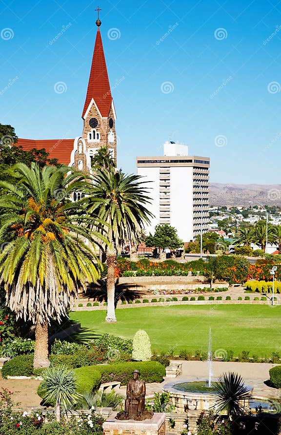 Windhoek Capital of Namibia Stock Image - Image of namibia, lawn: 6853329
