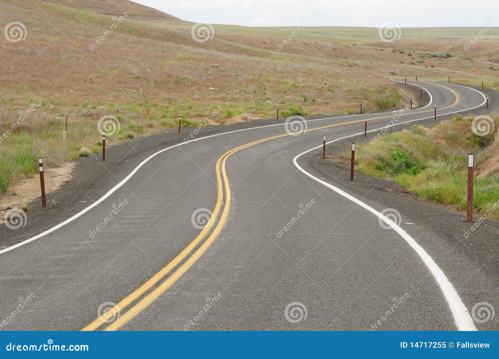 Winding highway stock image. Image of nature, outdoor - 14717255