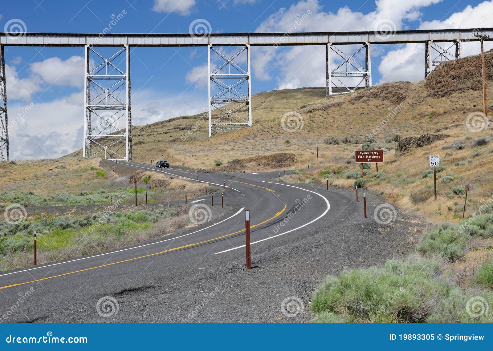 Winding highway stock image. Image of travel, transportation - 19893305