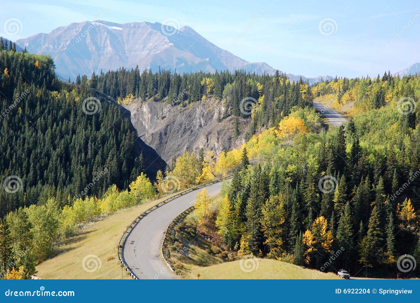 Winding highway stock photo. Image of natural, intense - 6922204