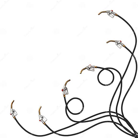 Winding Pattern of the Hose Stock Illustration - Illustration of ...