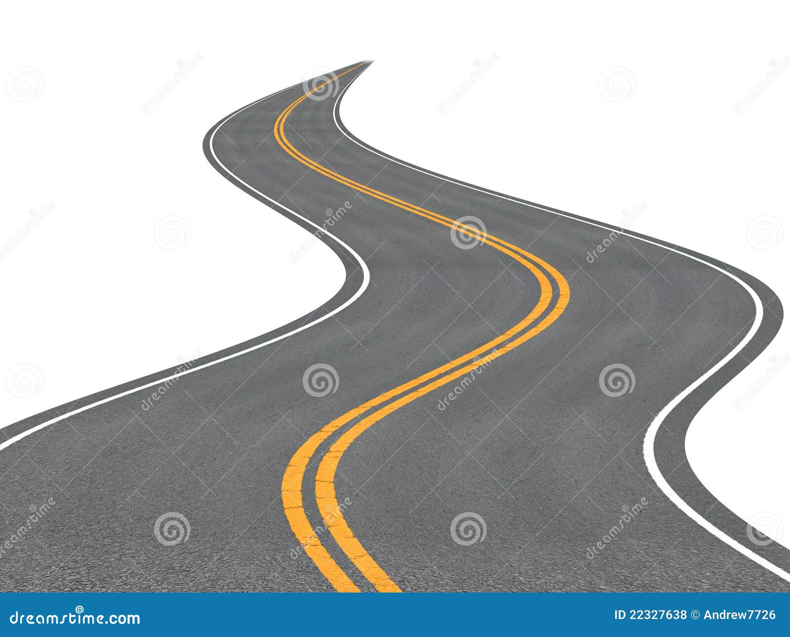 Winding Road stock photo. Illustration of design, action - 22327638