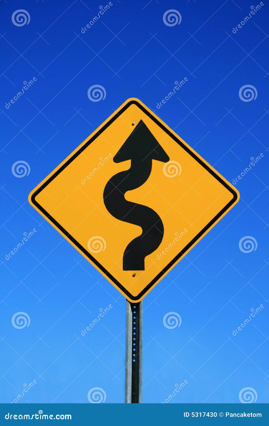 Winding Road Sign