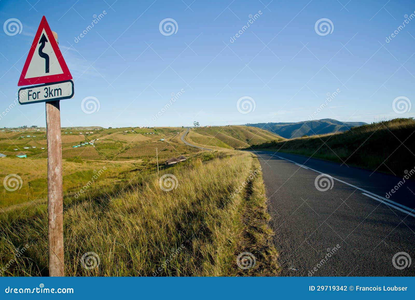 Winding countryside road stock photo. Image of greenery - 29719342