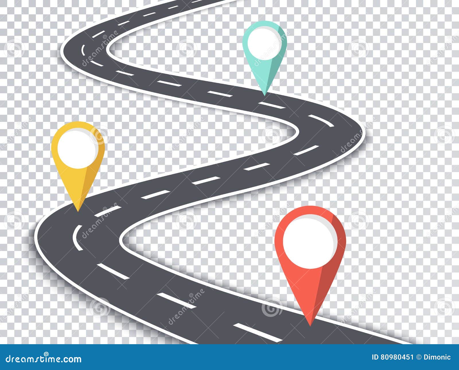 Winding Path Clipart