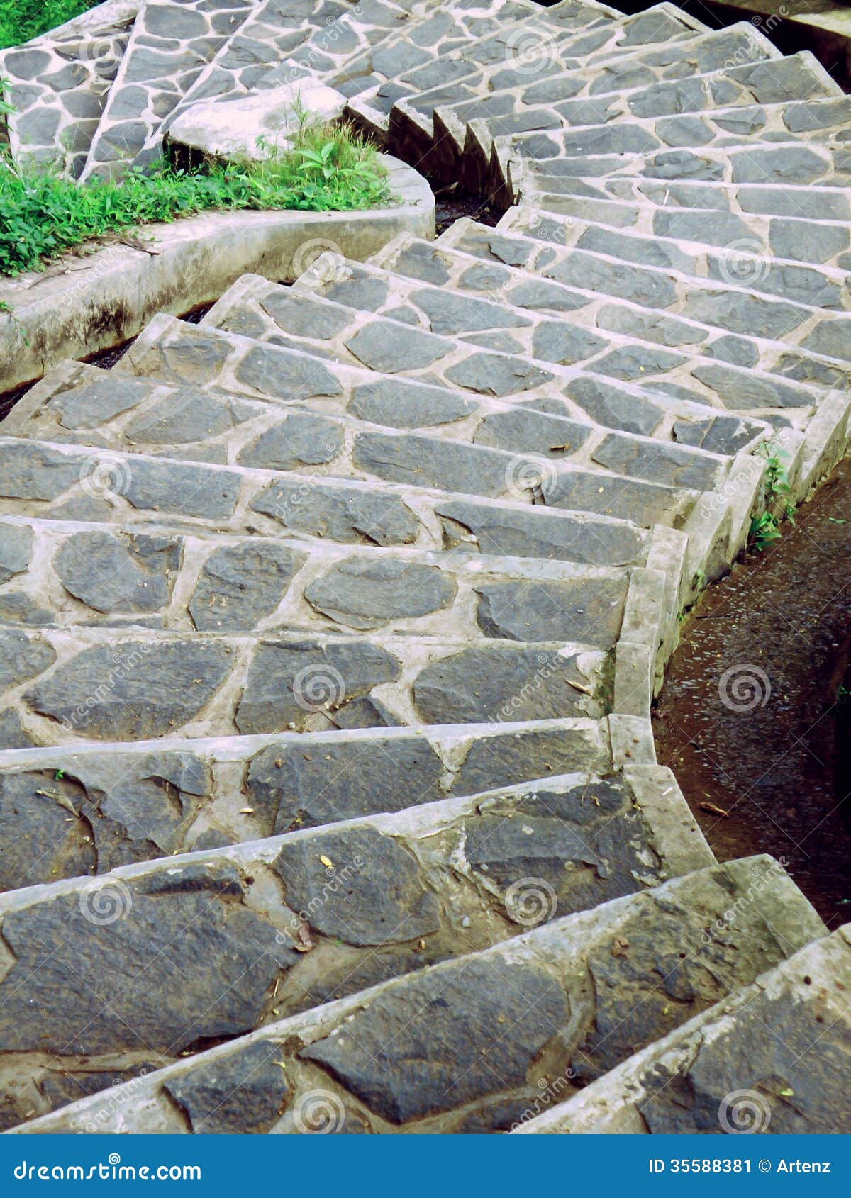 Winding Steps stock image. Image of steps, incline, descend - 35588381