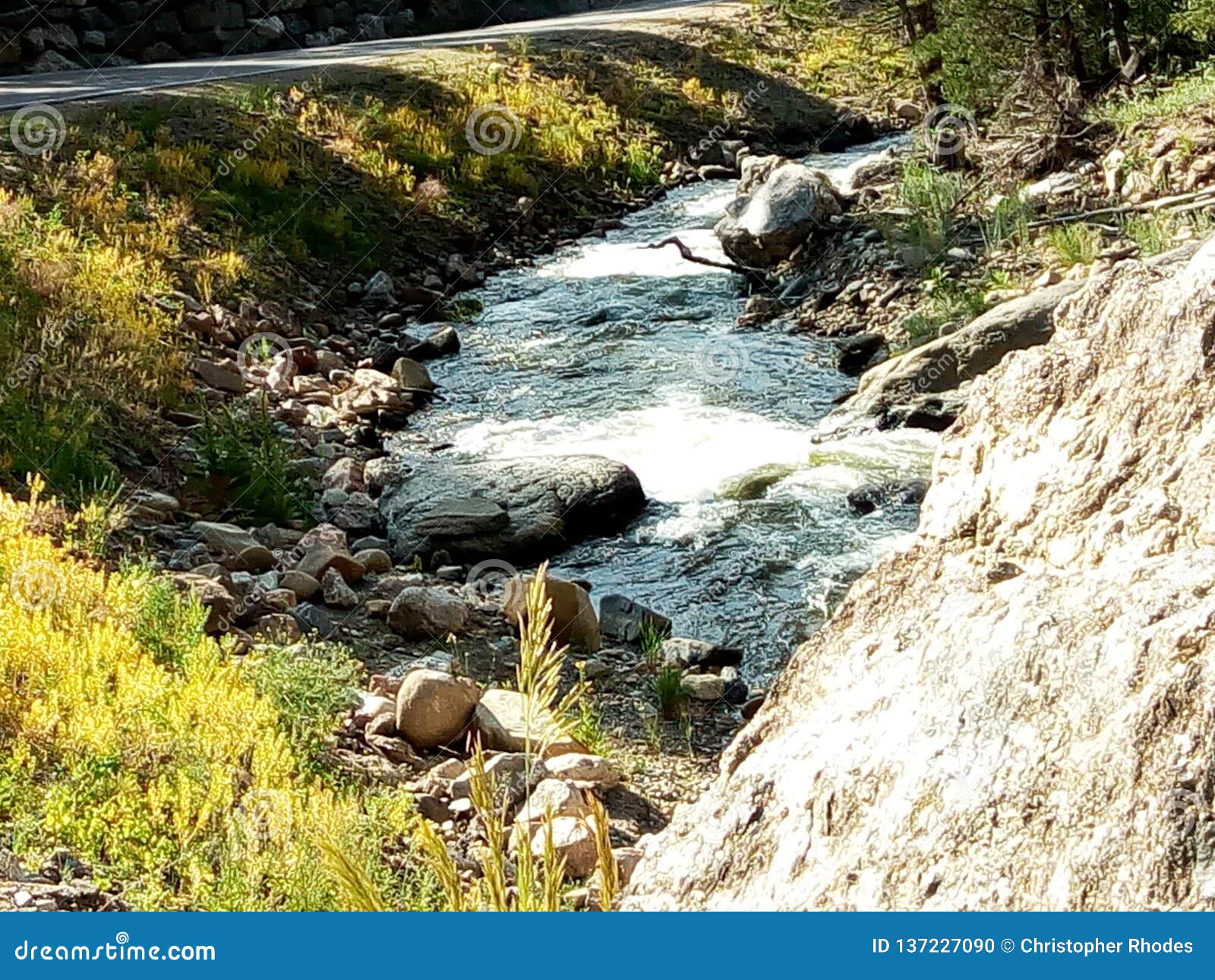 A Winding Thought of Water. Stock Photo - Image of winding, water ...