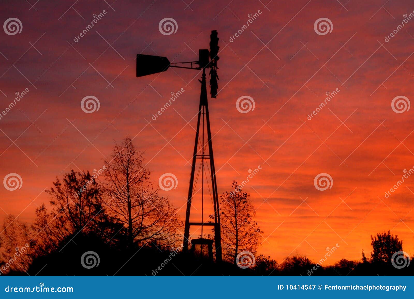 Windmill stock image. Image of scenic, windmill, ranch - 10414547