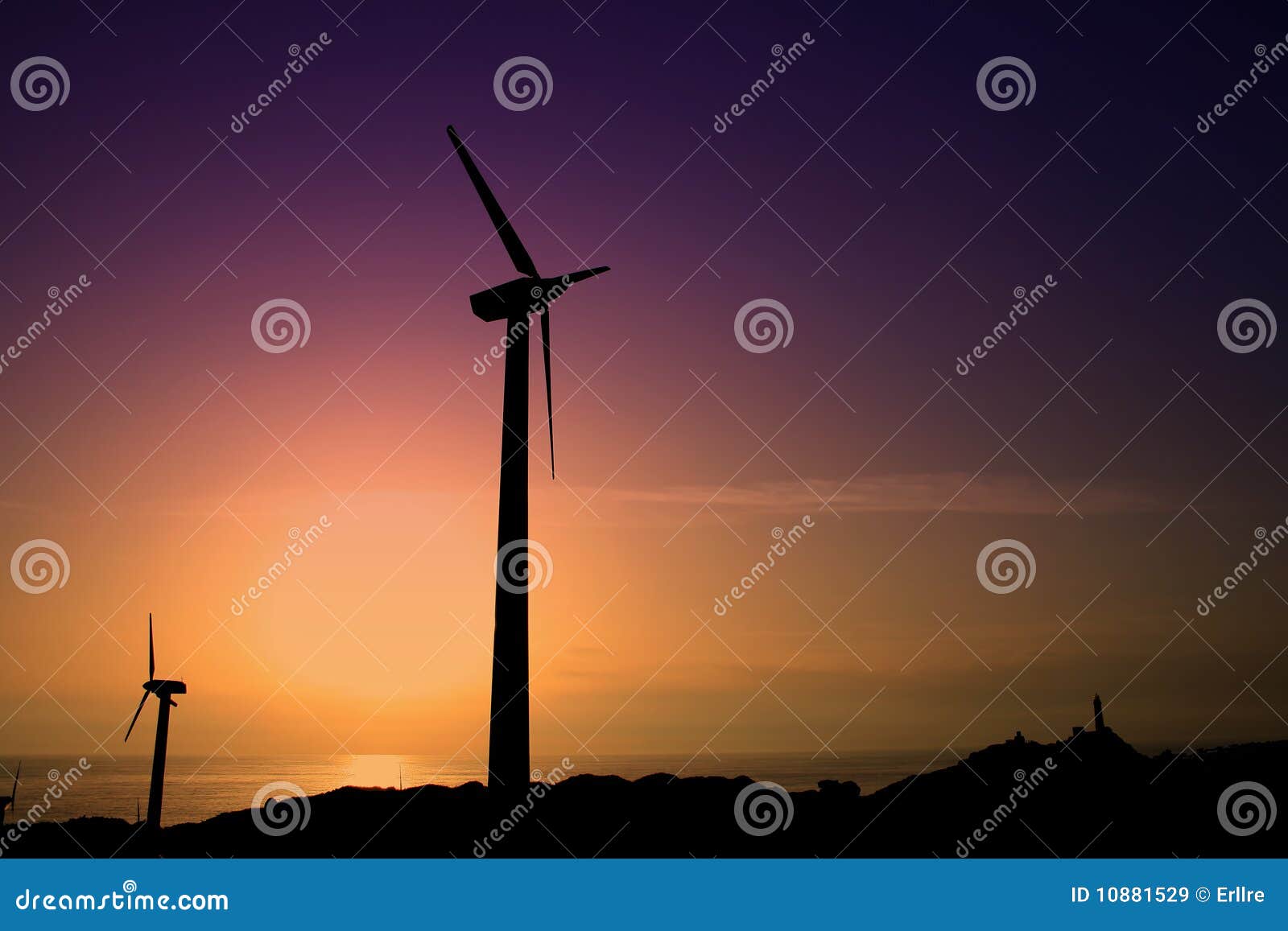 Windmill stock image. Image of ecology, fresh, electricity - 10881529