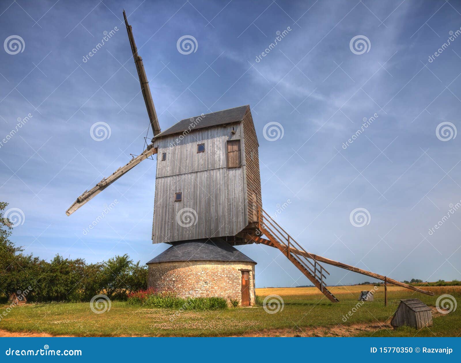 Windmill stock photo. Image of wind, agriculture, windmill - 15770350