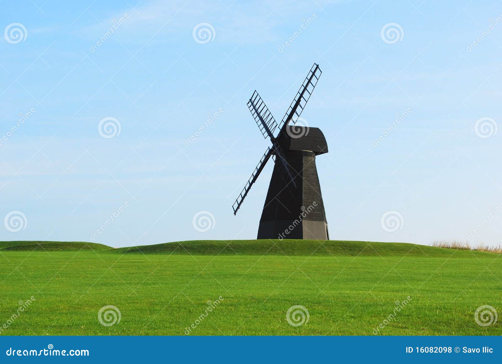 Windmill stock photo. Image of outdoor, landscape, horizon - 16082098