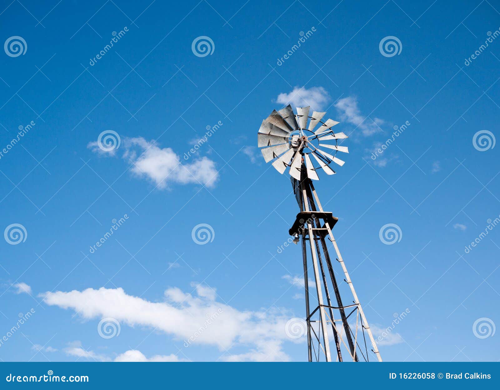 Windmill stock photo. Image of generate, blue, green - 16226058
