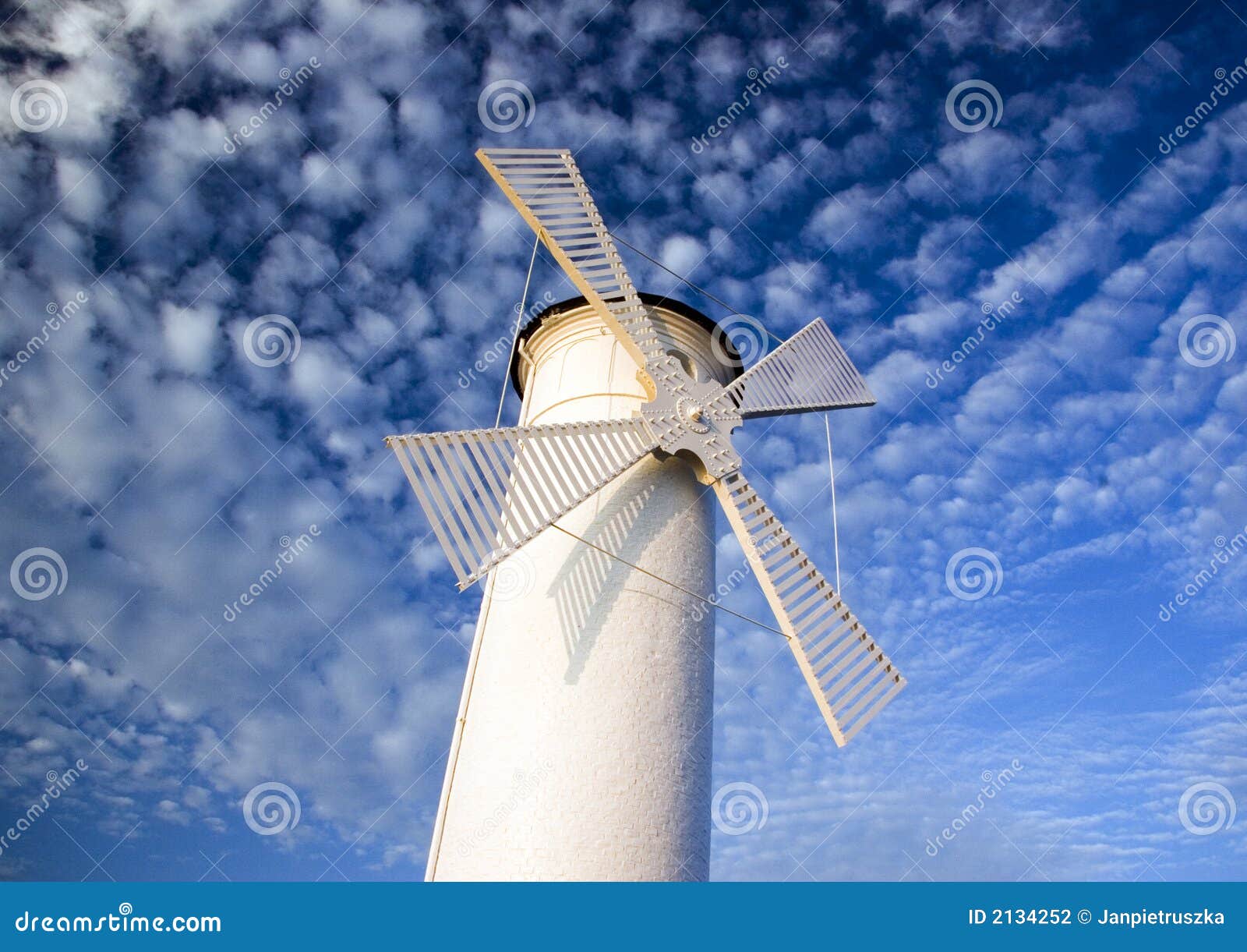 Windmill stock photo. Image of blue, cosatal, polish, europe - 2134252