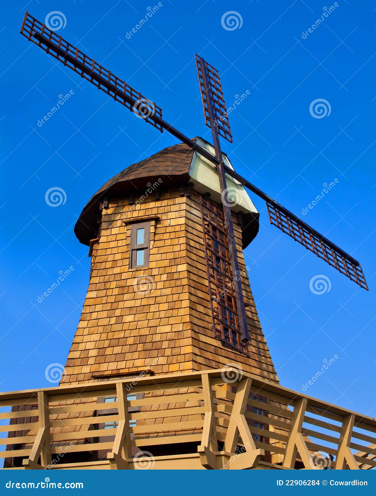Windmill stock photo. Image of outdoor, landmark, dynamic - 22906284