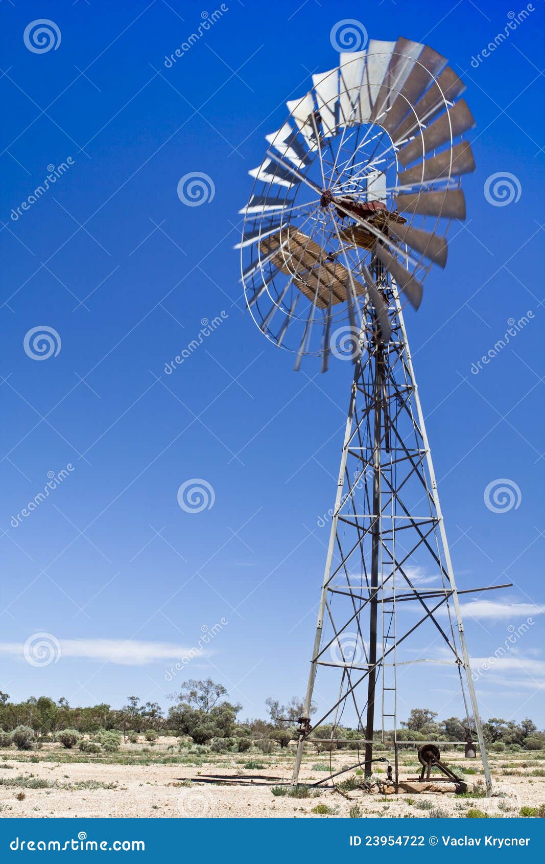 Windmill stock photo. Image of pump, wind, windmill, farming - 23954722