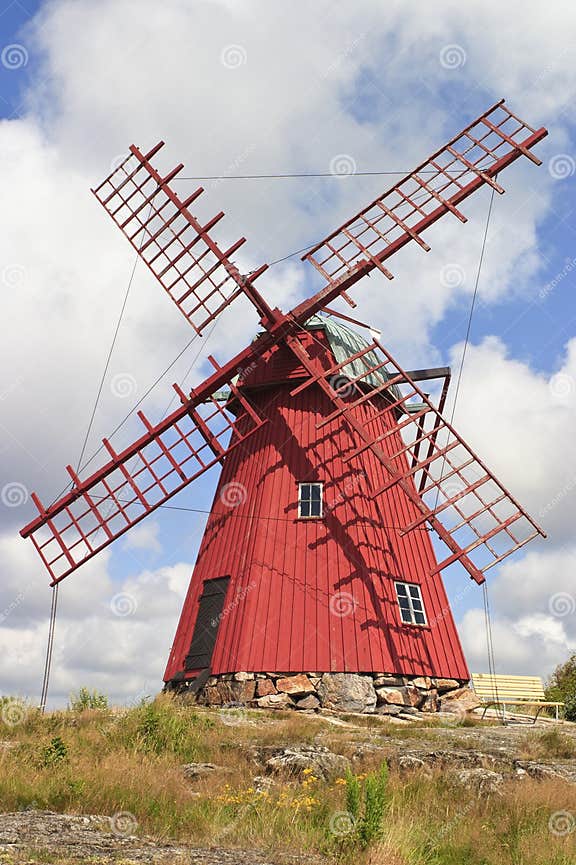 Windmill stock image. Image of countryside, nature, wings - 25194171