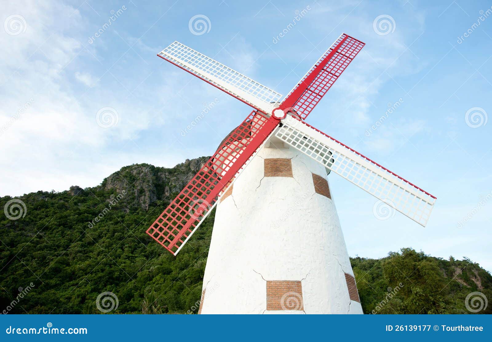 Windmill stock image. Image of field, energy, nature - 26139177