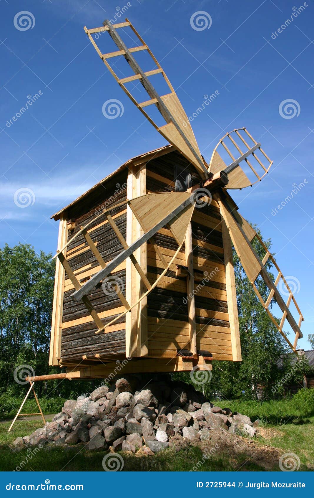 Windmill stock photo. Image of mill, grind, museum, grain - 2725944