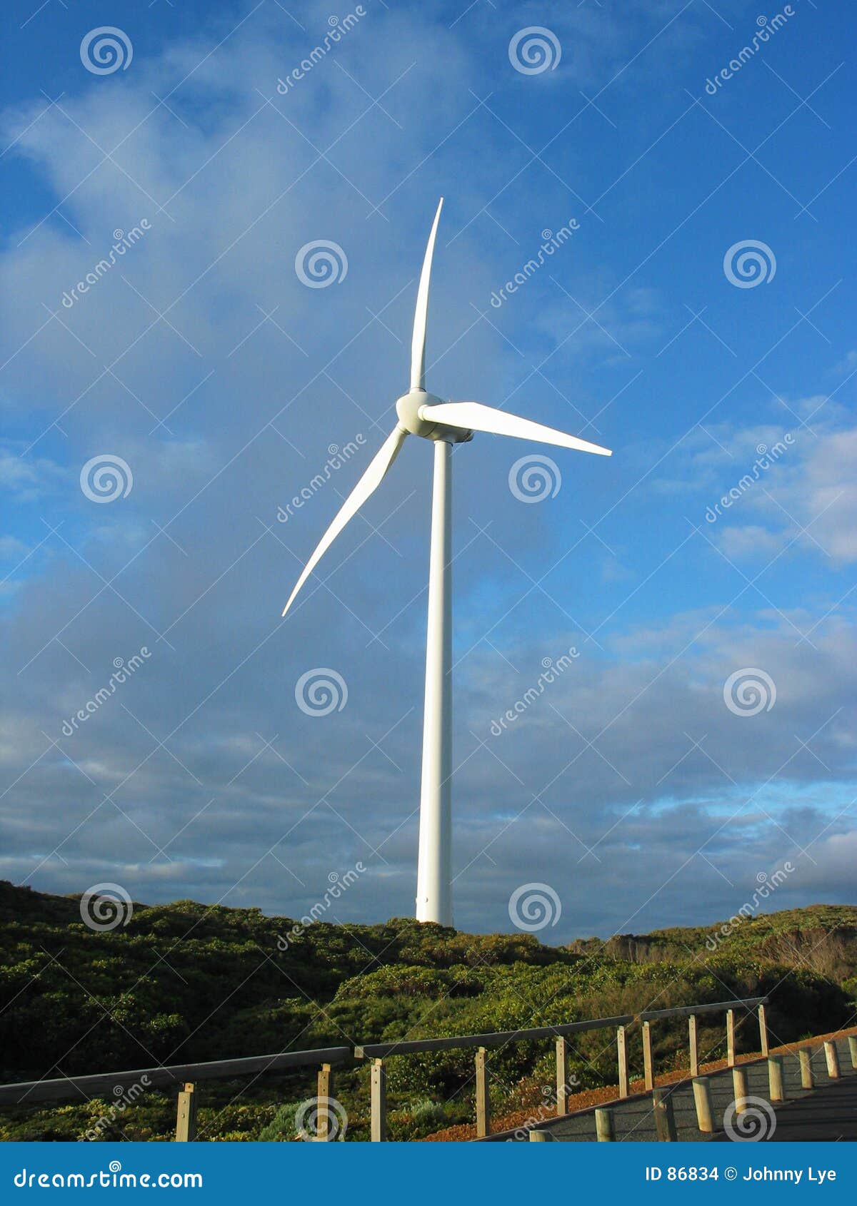 Windmill stock photo. Image of modern, source, turn, enery - 86834