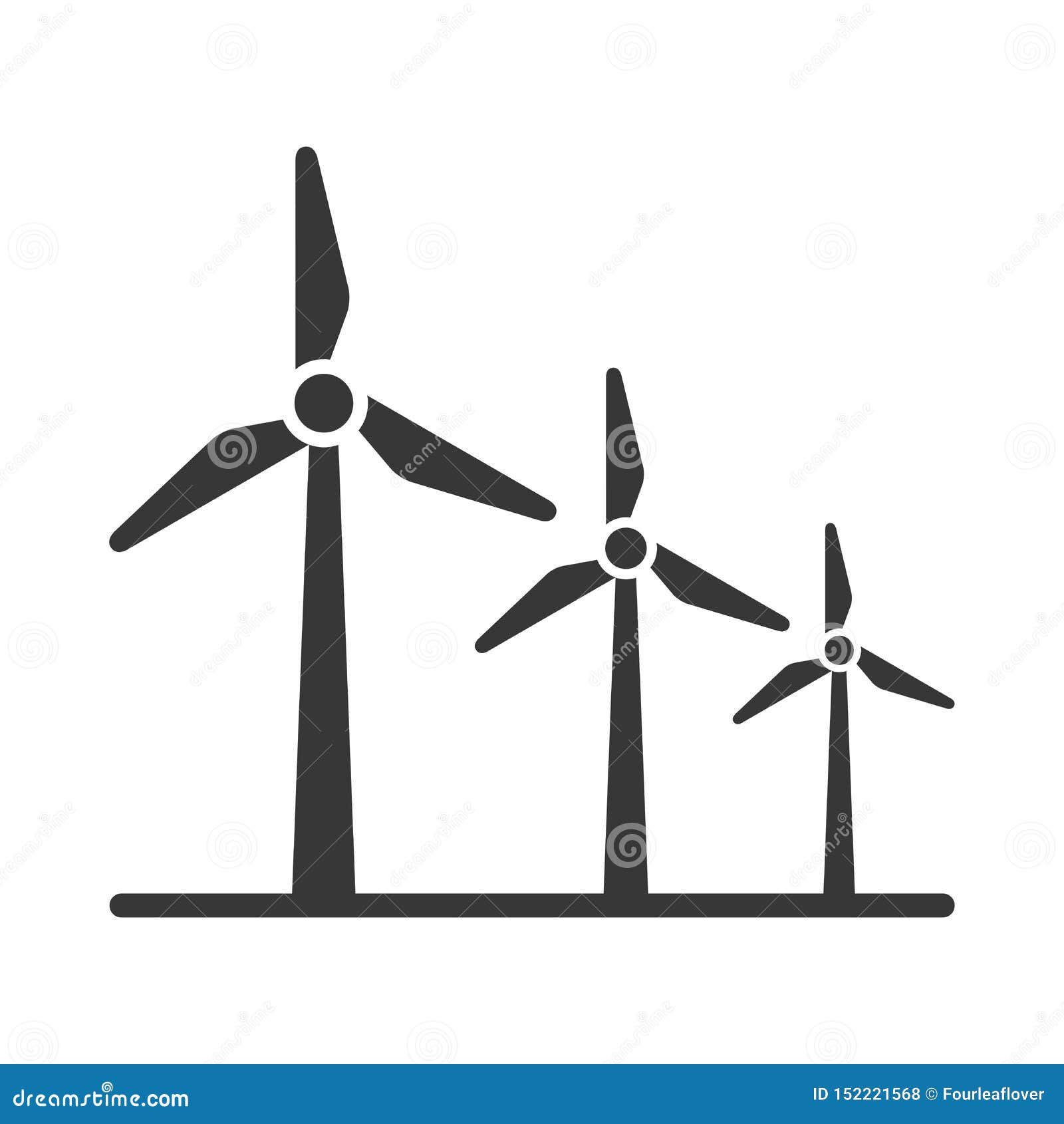 Wind Turbine Icon