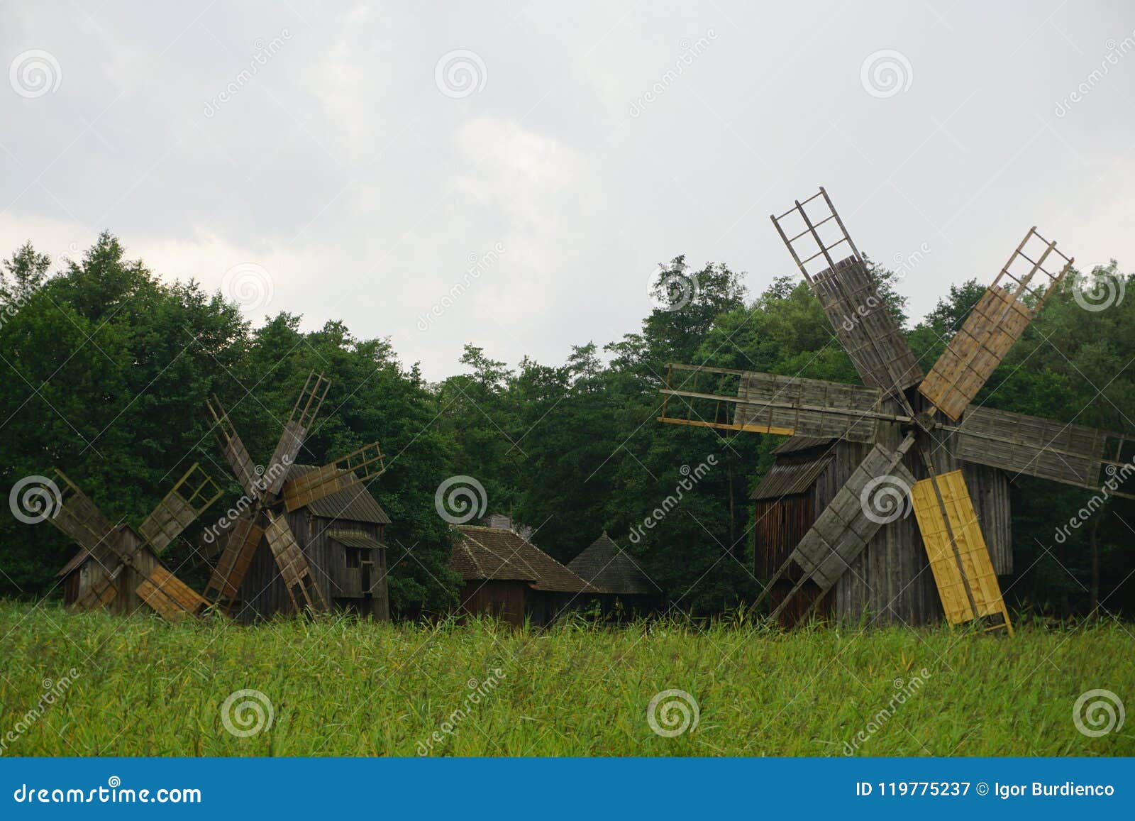 Three Old Mills `ASTRA` National Museum Complex Editorial Photography ...