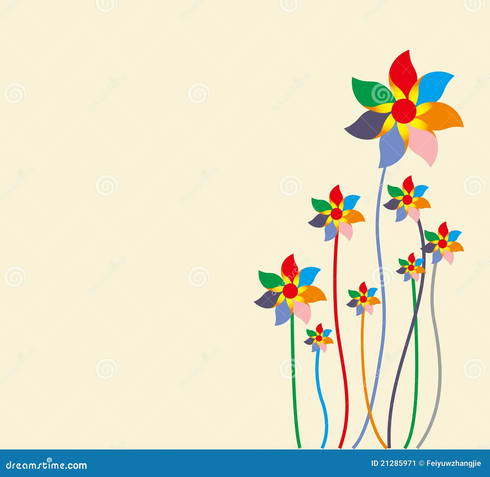 Windmill Background Design. Windmill Background. Renewable Energy ...