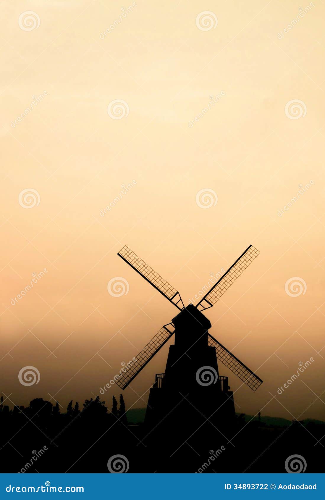 Windmill stock photo. Image of field, rural, grain, barley - 34893722