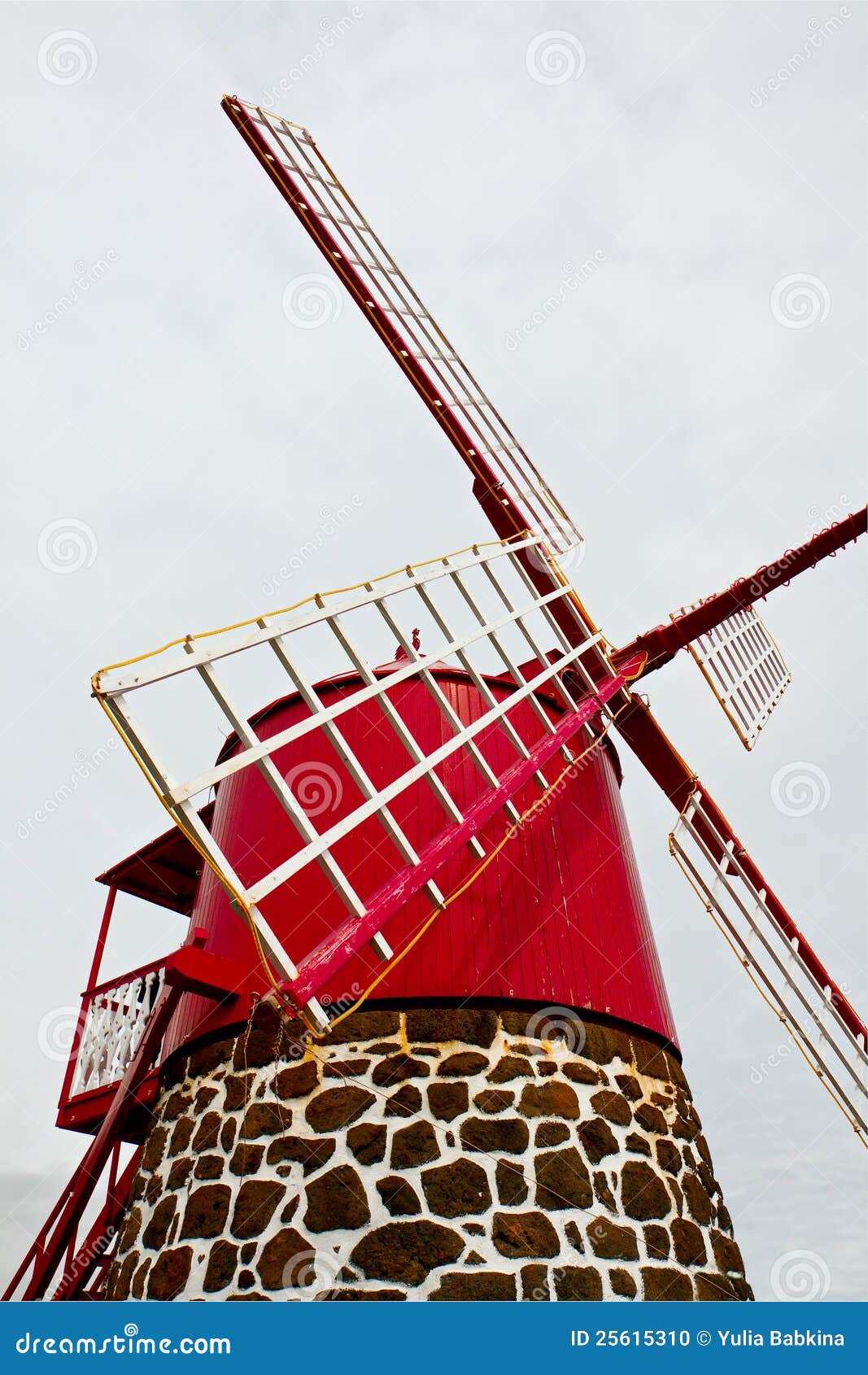 Windmill closeup stock photo. Image of round, summer - 25615310