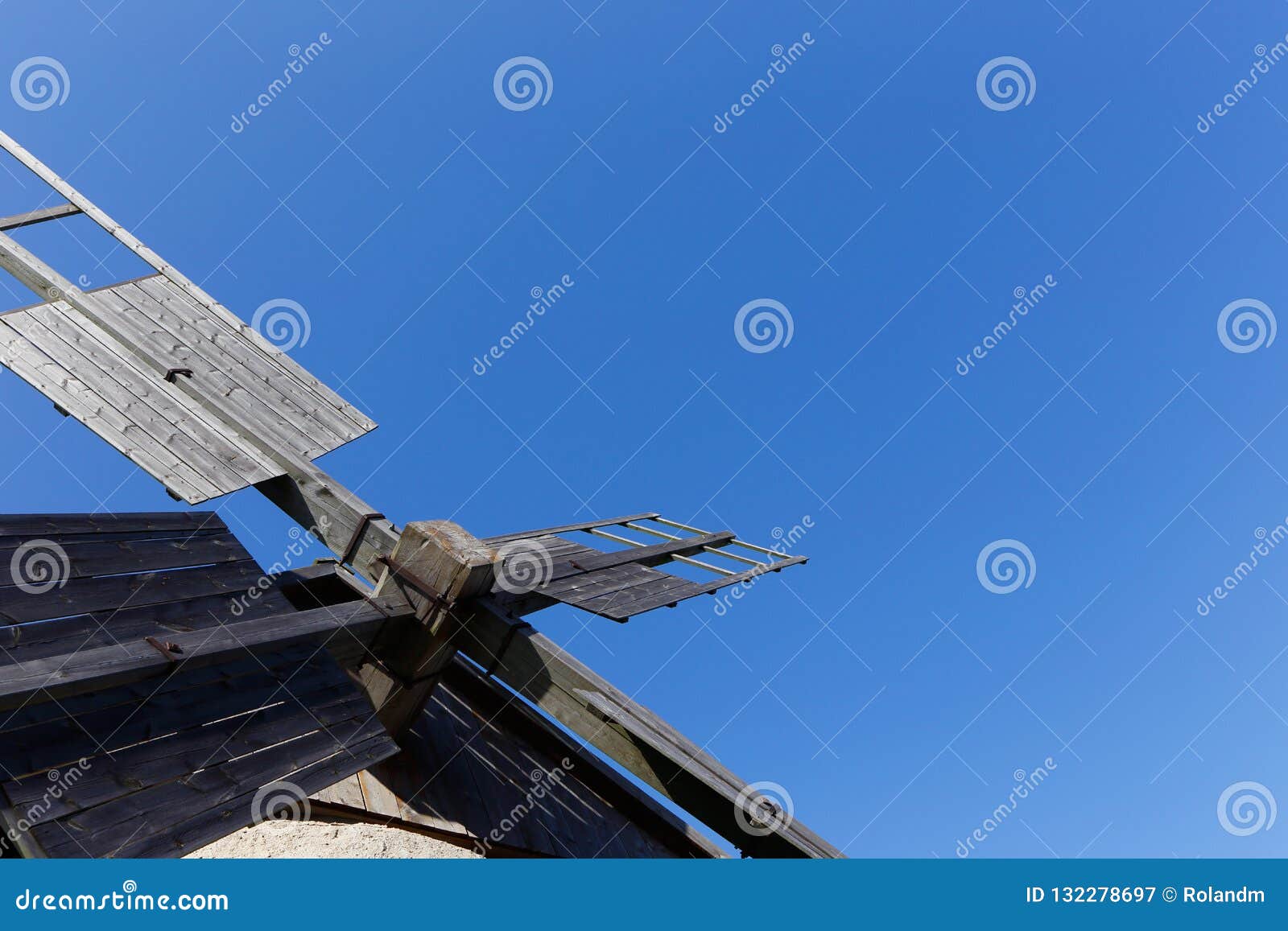 Windmill detail stock image. Image of rural, power, detail - 132278697